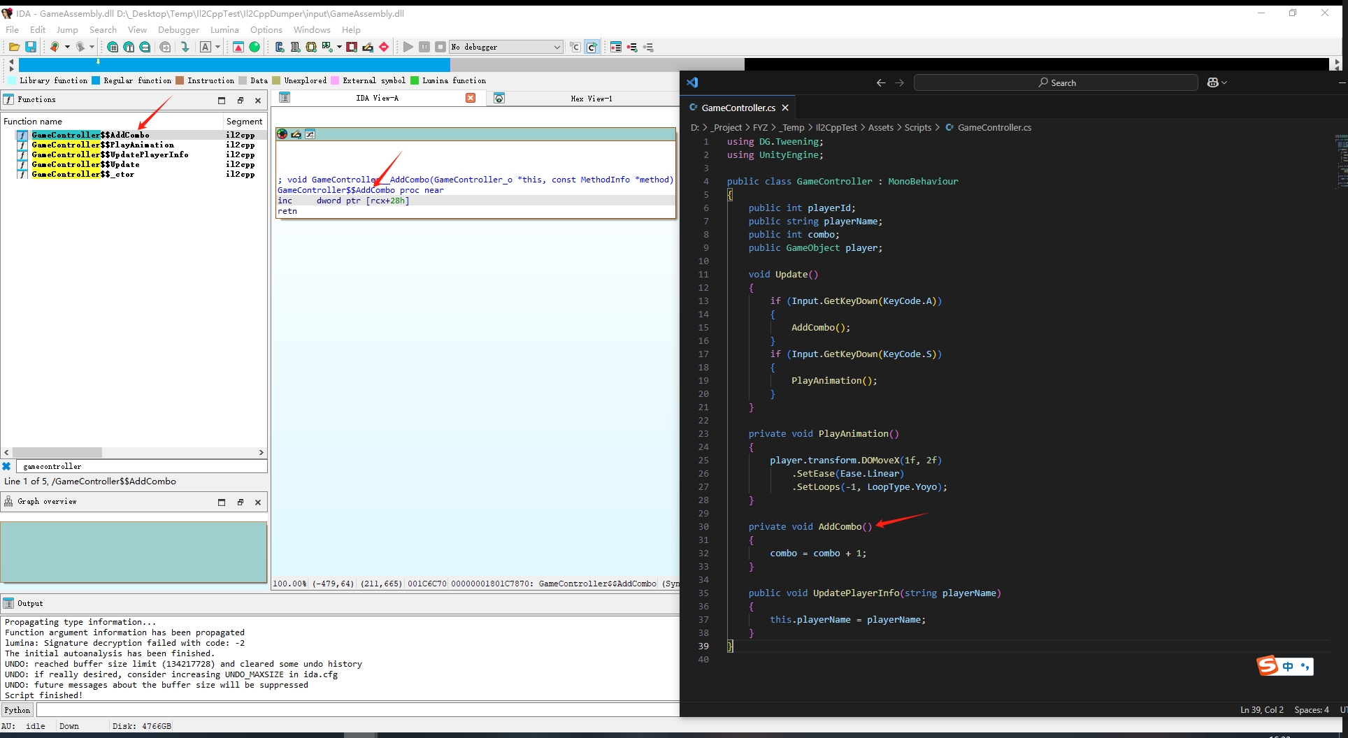 IL2CPP反编译 - 白发败犬のBlog